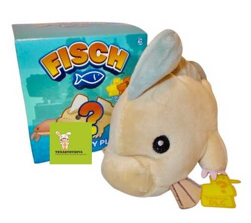 FISCH Roblox Fishing Game 4" Plush HANDFISH Fish Common DLC Code 2025 ...