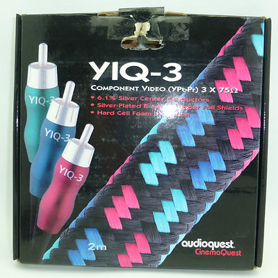 Audioquest YIQ-3 Component Video Cable 2 meters | eBay