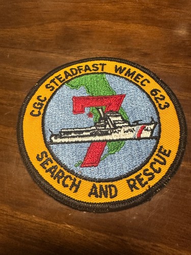 Vintage US Coast Guard CGC Steadfast Ship Patch | eBay