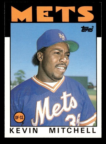 1986 Topps Traded #74T Kevin Mitchell RC NM QTY | eBay