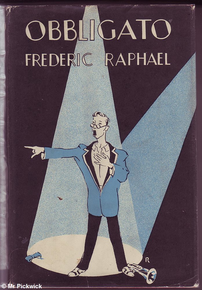 Frederic Raphael OBBLIGATO 1956 1st Ed. HC Book | eBay