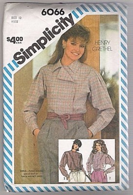 Misses' Set of Loose Fitting Shirts Simplicity Sewing Pattern 6066 Size ...