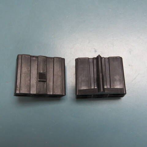 DELPHI 2977044-B Qty of 100 per Lot Delphi 56 Series Black 6 Way Female ...