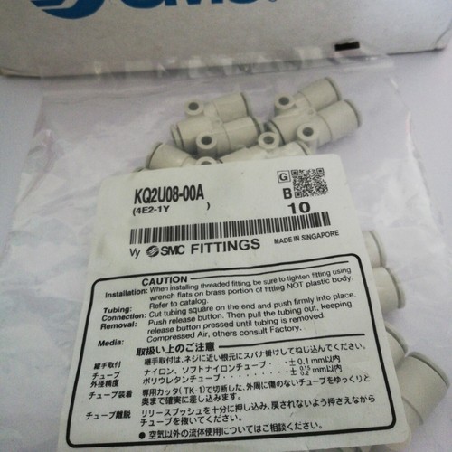 10pc new smc KQ2U08-00A Micro tracheal connector ONE Year Warranty | eBay