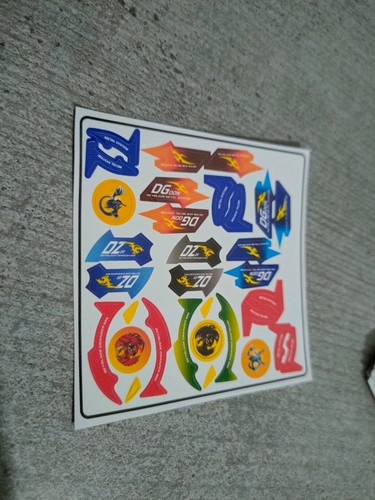 Redesigned Stickers for Beyblade Dragoon MS, MSUV, India | Ubuy