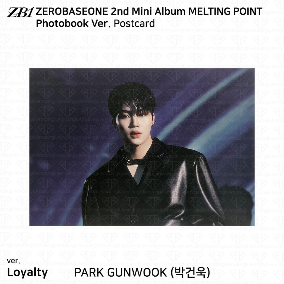 ZEROBASEONE ZB1 2nd Mini Album Melting Point Postcard Paper Mobile ...