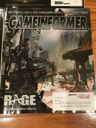 Game Informer ~ RAGE ~ Issue 196 ~ August 2009 GameInformer | eBay