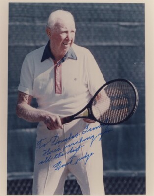 Don Budge- Signed Photograph | eBay