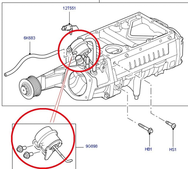 Genuine Fits Land Rover LR088564 Supercharger Kit for sale online | eBay
