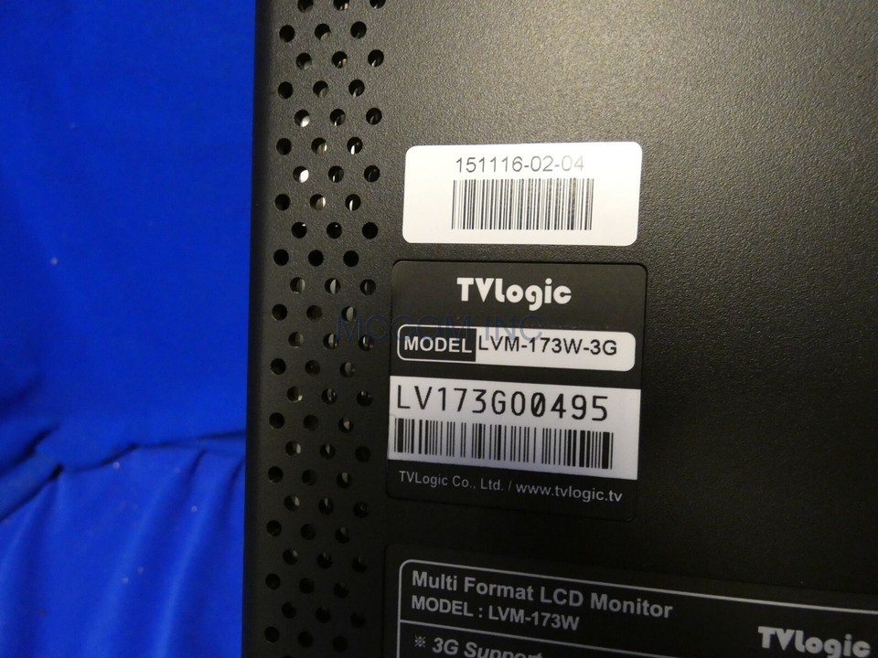 TV Logic LVM-173W-3G Multiformat LCD Monitor w/ stuck in standby mode PARTS | eBay