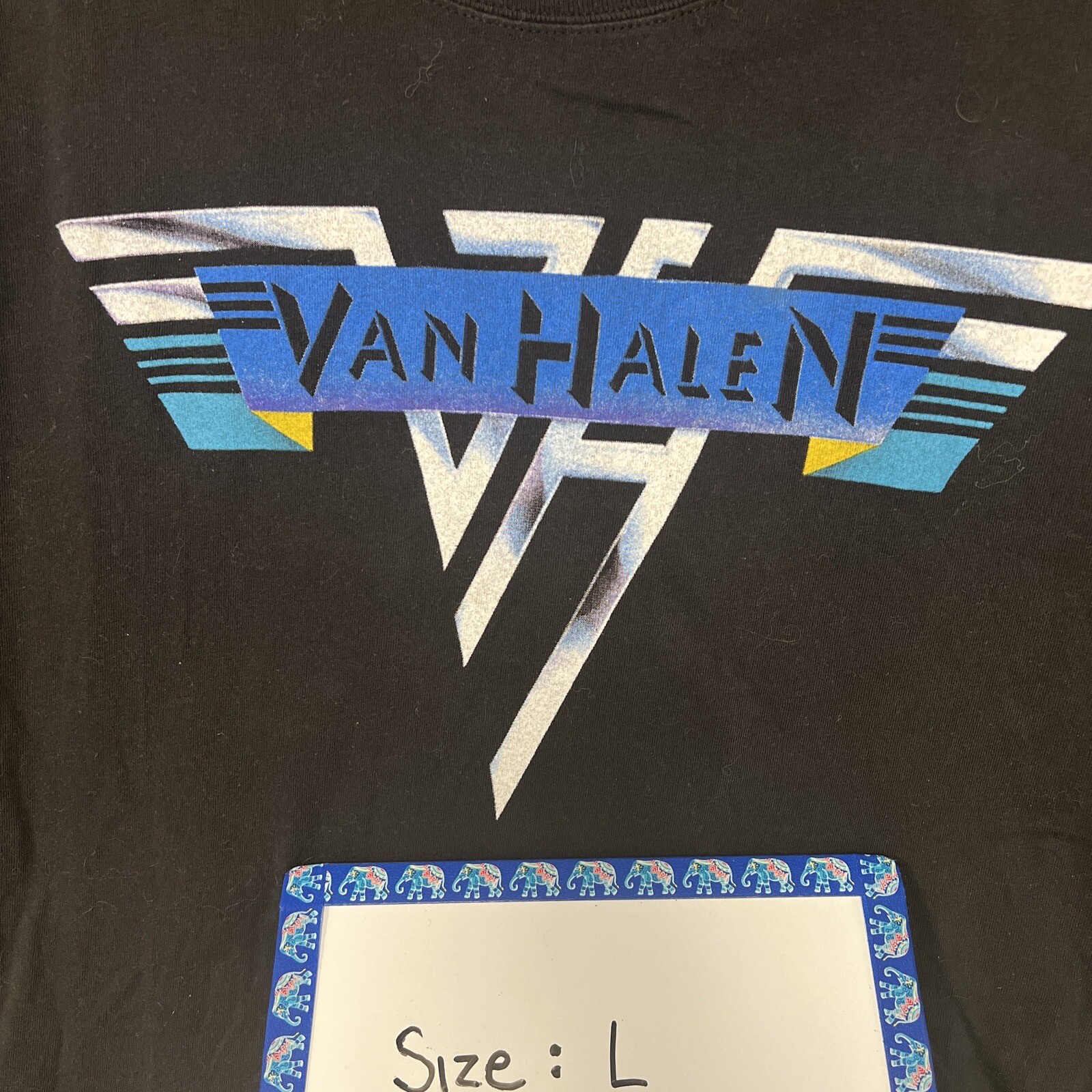 RARE Van Halen 2012 Tour LRG Lifted Research Black Ba… - Gem