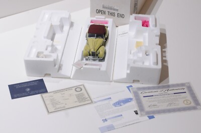 FRANKLIN MINT 1940 PACKARD CUSTOM 8 DARRIN CONVERTIBLE LIMITED EDITION ...