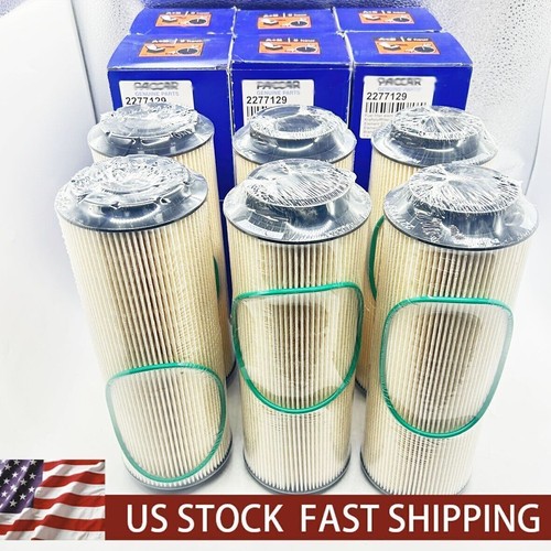 NEW 6x 2277129 2277129PE Fuel Filter 2133096 2133096PE for Paccar MX-13 ...