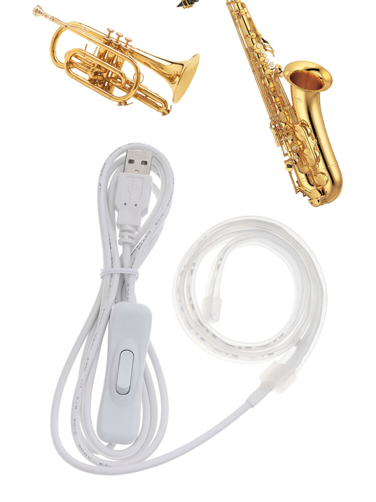 Flute Sax LED Leak Detection Light Saxophone Detection Woodwind Repair ...