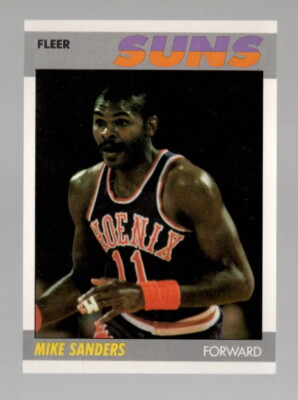 1987 Fleer #96 Mike Sanders Near mint or better | eBay