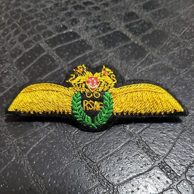RSAF Singapore Air Force Pilot No.1 Ceremonial Dress Wing Badge | eBay