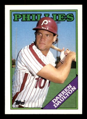 1988 Topps Baseball #468 Darren Daulton NM or Better *cc1 | eBay
