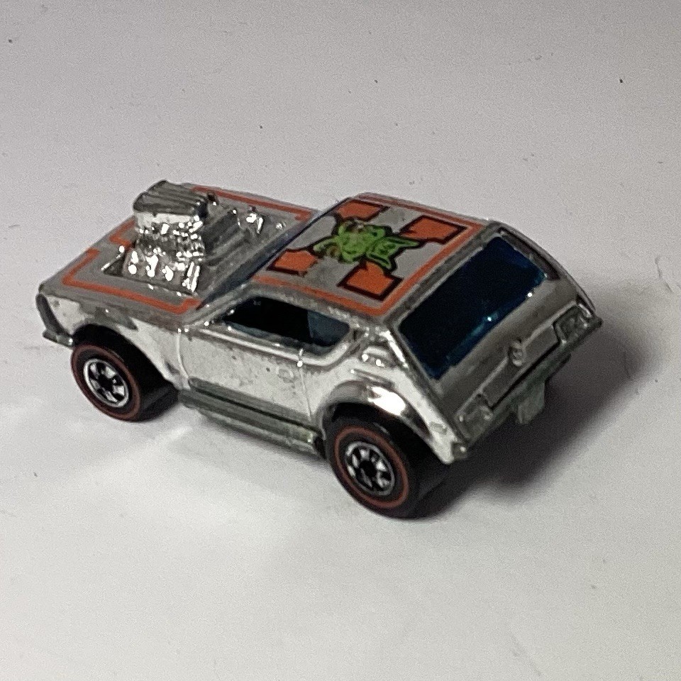 HOT WHEELS REDLINE VTG 1974 SUPER CHROME GREMLIN GRINDER! CLEAN! NICE ...