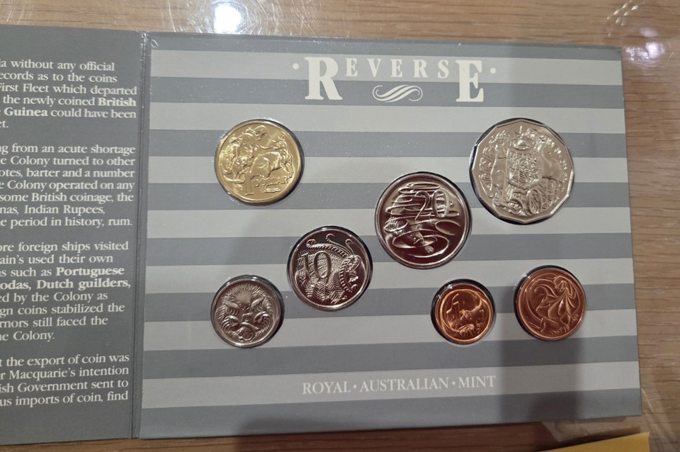 Australian Uncirculated Year Coin Sets Bulk (4) | eBay Australia