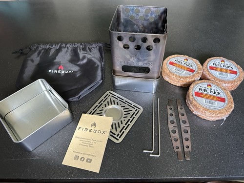 Firebox Scout Performance Kit Multifuel Stove for Camp or Survival | eBay