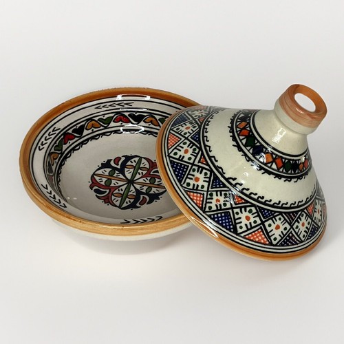 Moroccan Serving Tagine Handmade Ceramic Tajine Dish 8 inches USA ...