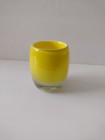 Vintage Glassybaby ? Yellow Hand Crafted Votive Candle Holder | eBay