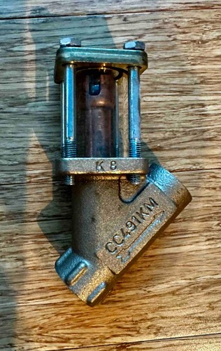 Spirax Sarco Bronze Threaded Threaded Sight Glass Check Valve CC491KM ...