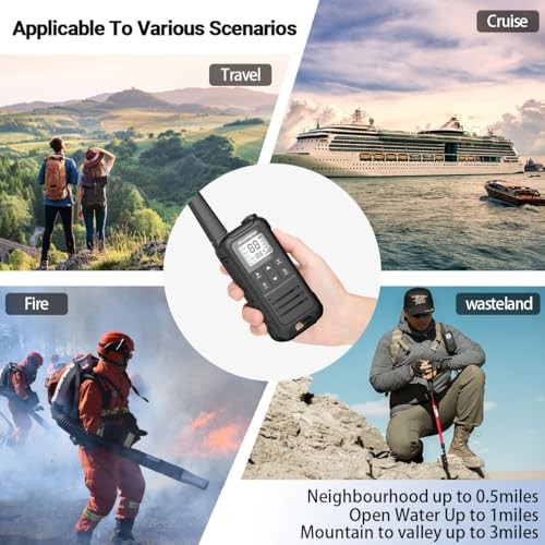 Baofeng F22 Two-Way FRS Radio Walkie Talkie VOX USB-C Flashlight ...