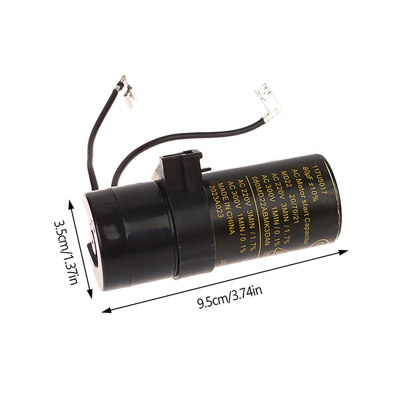 117U5017 Refrigerator Display Fresh Freezer Compressor 80uF Starter ...