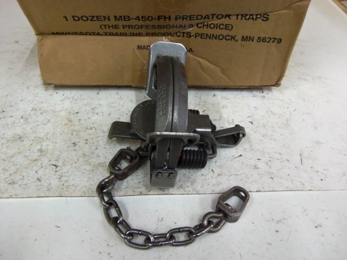MB 450 FH Traps Trapping Fox Raccoon Bobcat Coyote Minnesota Brand | eBay