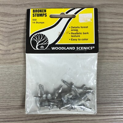 BROKEN STUMPS WOODLAND SCENICS NEW METAL FANTASY D&D RPG | eBay