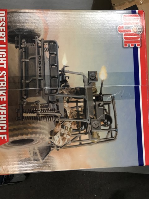 Gi Joe 2002 Vintage Hasbro Desert Striker ATV Vehicle 1/6 Scale HUGE 24 ...