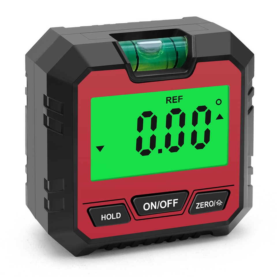 Electronic Digital Protractor Magnetic Box Inclinometer Angle Finder ...