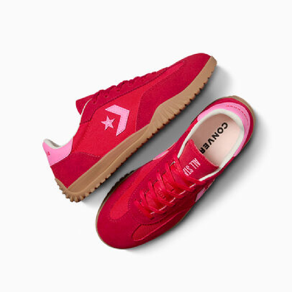 New Converse Run Star Trainer Low Shoes - Red/ Pink (A10371C) | eBay
