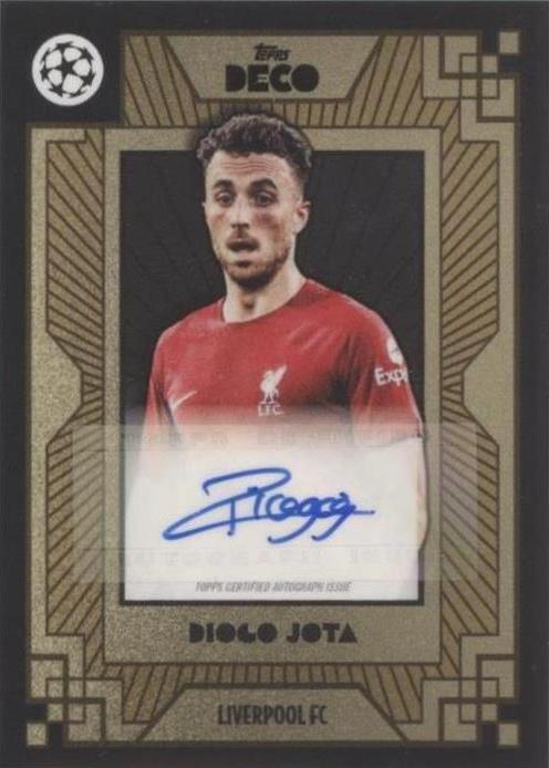 2022-23 Topps Deco Uefa Club Competitions - Current Stars Diogo Jota ...