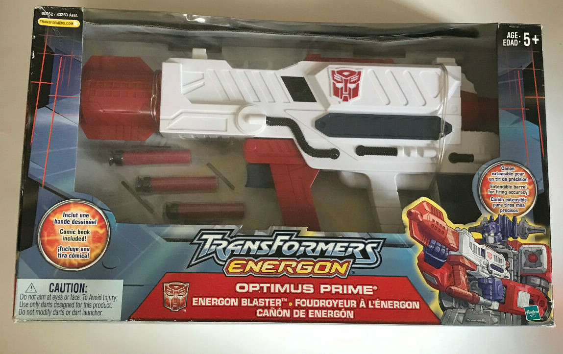 TRANSFORMERS OPTIMUS PRIME ENERGON BLASTER MIB HASBRO 2004 | eBay