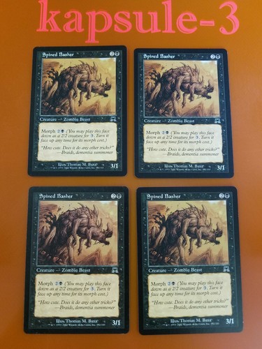 4x Spined Basher | Onslaught | MTG Magic Cards | eBay