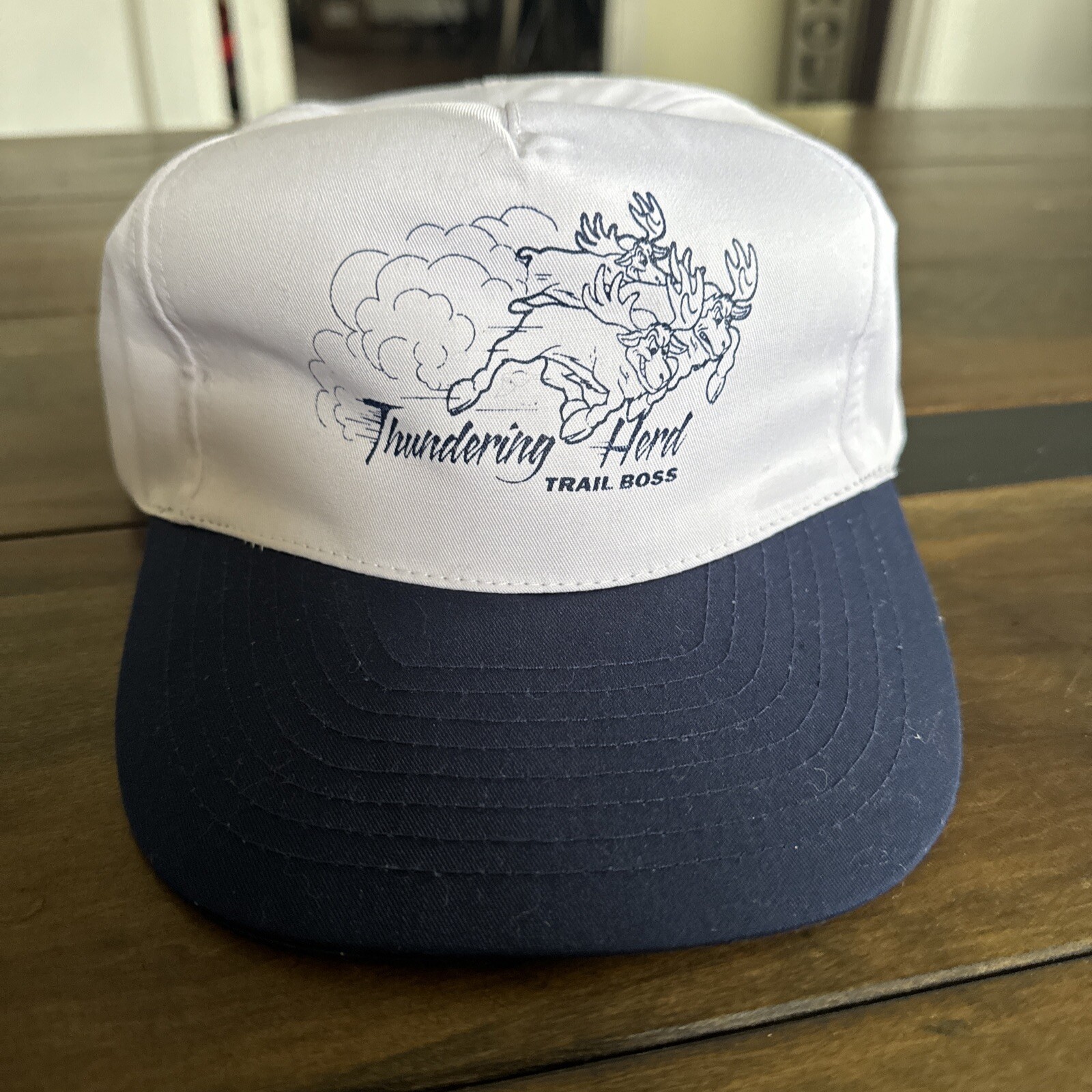 Vintage Thundering Herd Trail Boss Moose Stampede Whi… - Gem