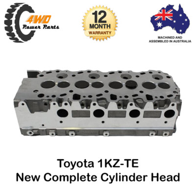 Complete Cylinder Head for Toyota Prado 1KZ-TE 4 Cyl 8V SOHC Assembled ...
