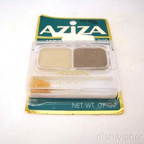 AZIZA Prince Matchabelli Soft Touch Shadow Duo 7981 soft Green .07 oz ...