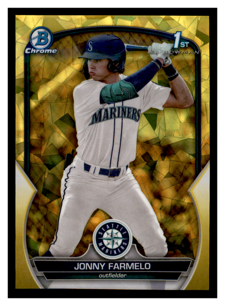 2023 Bowman Chrome Draft Sapphire Edition - Yellow #BDC-177 Jonny ...