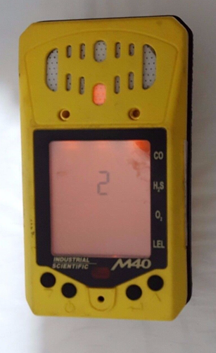 Industrial Scientific M40 gas Monitor H2S. LEL | eBay