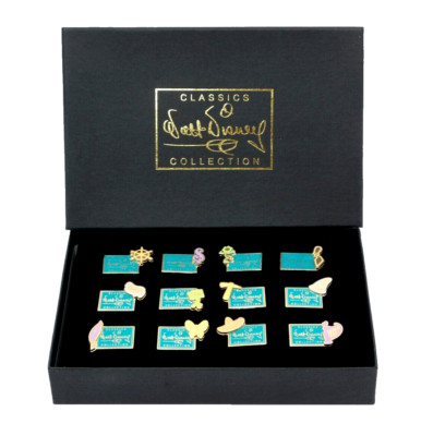 Vintage Disney 12 Piece Limited Edition Collectors Pin Set #1232135 Art ...