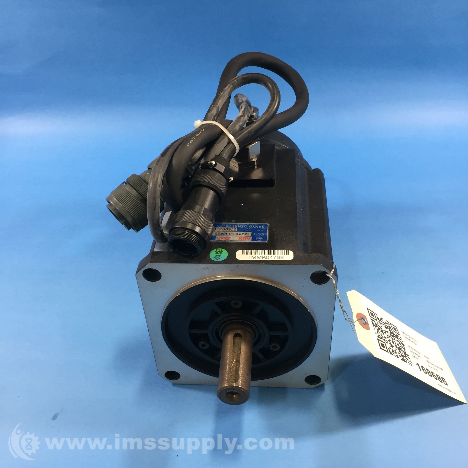 Sanyo Denki 66BM060HBR26 ABS Super Servo Motor USIP | eBay