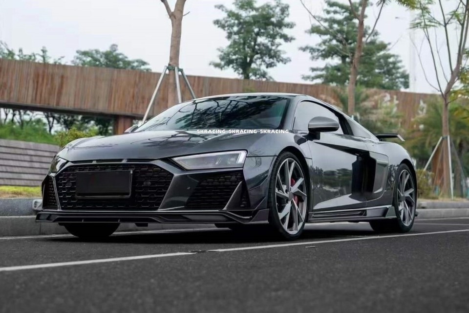 For 2020-2023 Audi R8 V10 Dry Carbon Fiber Door Fenders Side Blade ...