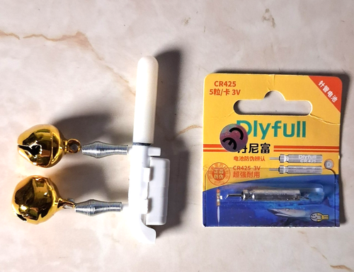 LED Sea Fishing Rod Tip x 1 White Glow Stick Bite Indicator includes ...
