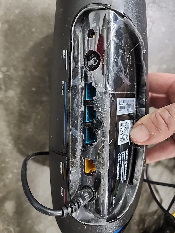 Spectrum Wireless Router Wifi 6 Router SAX1V1K Router With Power Cord ...