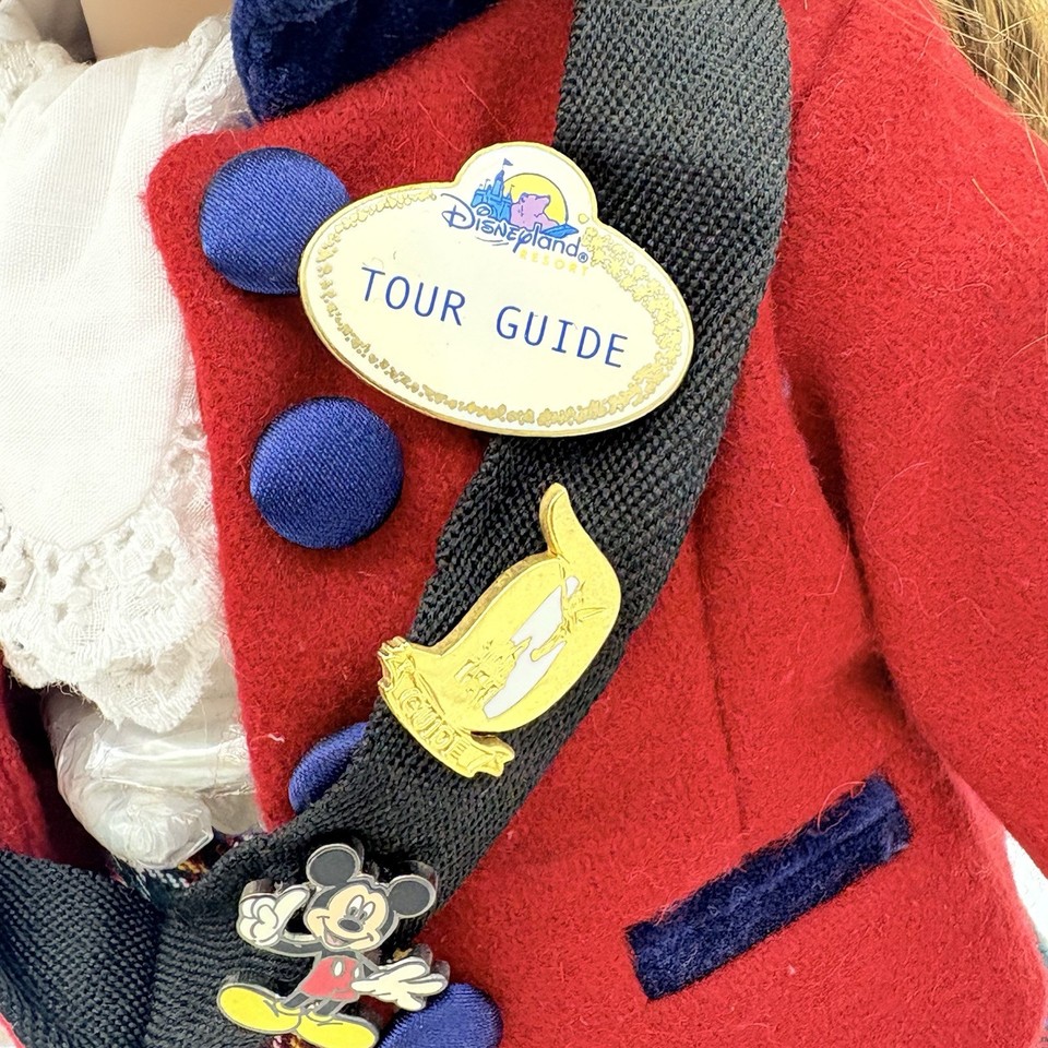 Adora Belle Disney Tour Guide -Marie Osmond Disneyland Pin Trader Doll ...