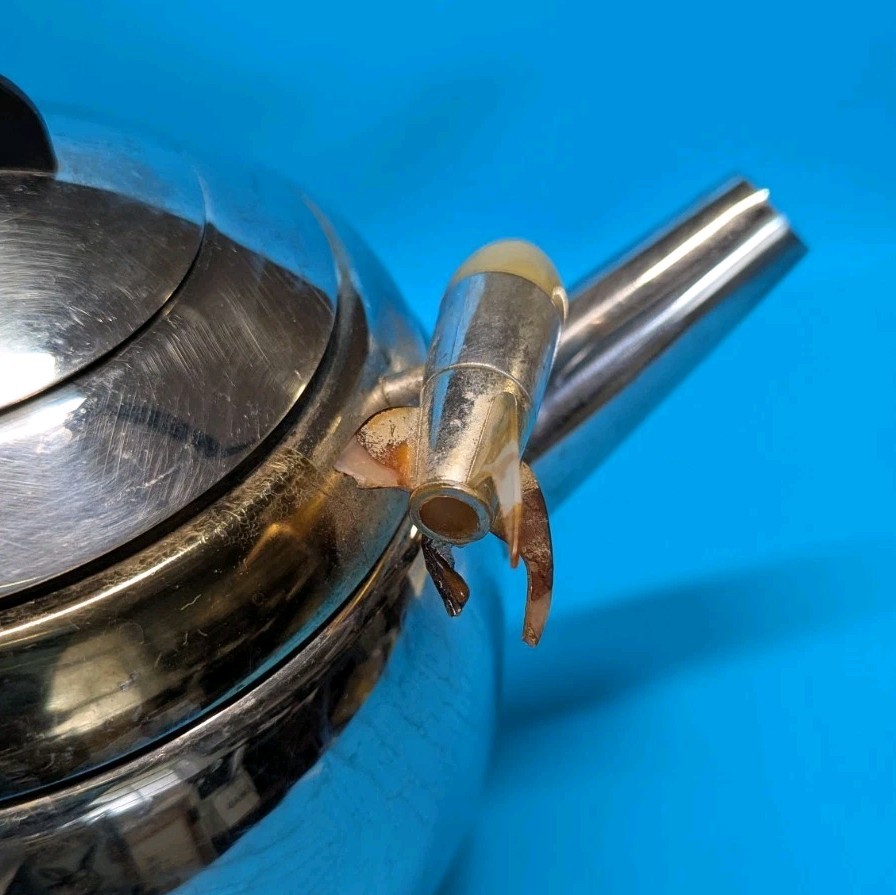 RARE Vintage Kamenstein World Of Motion Spinning Rocket Tea Kettle | eBay