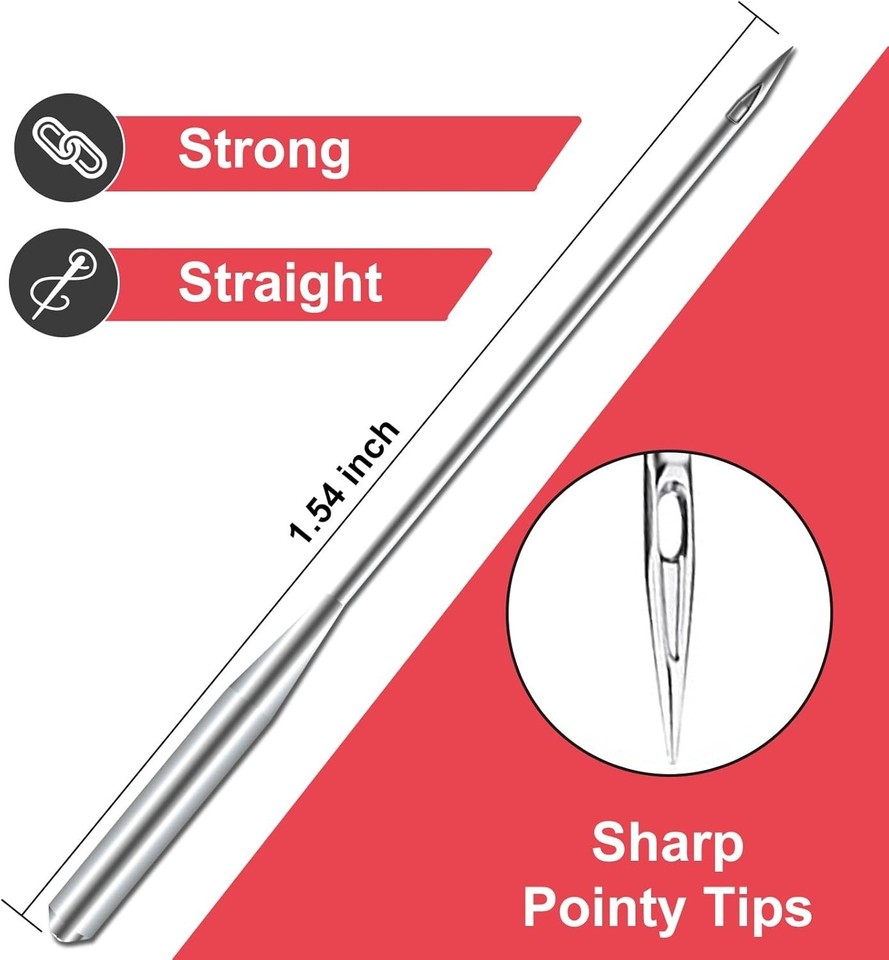 Universal Sewing Machine Needles Fit Singer Brother Janome Varmax ...